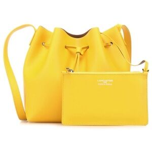 Lancaster | Bags | Lancaster Paris Yellow Bag | Poshmark